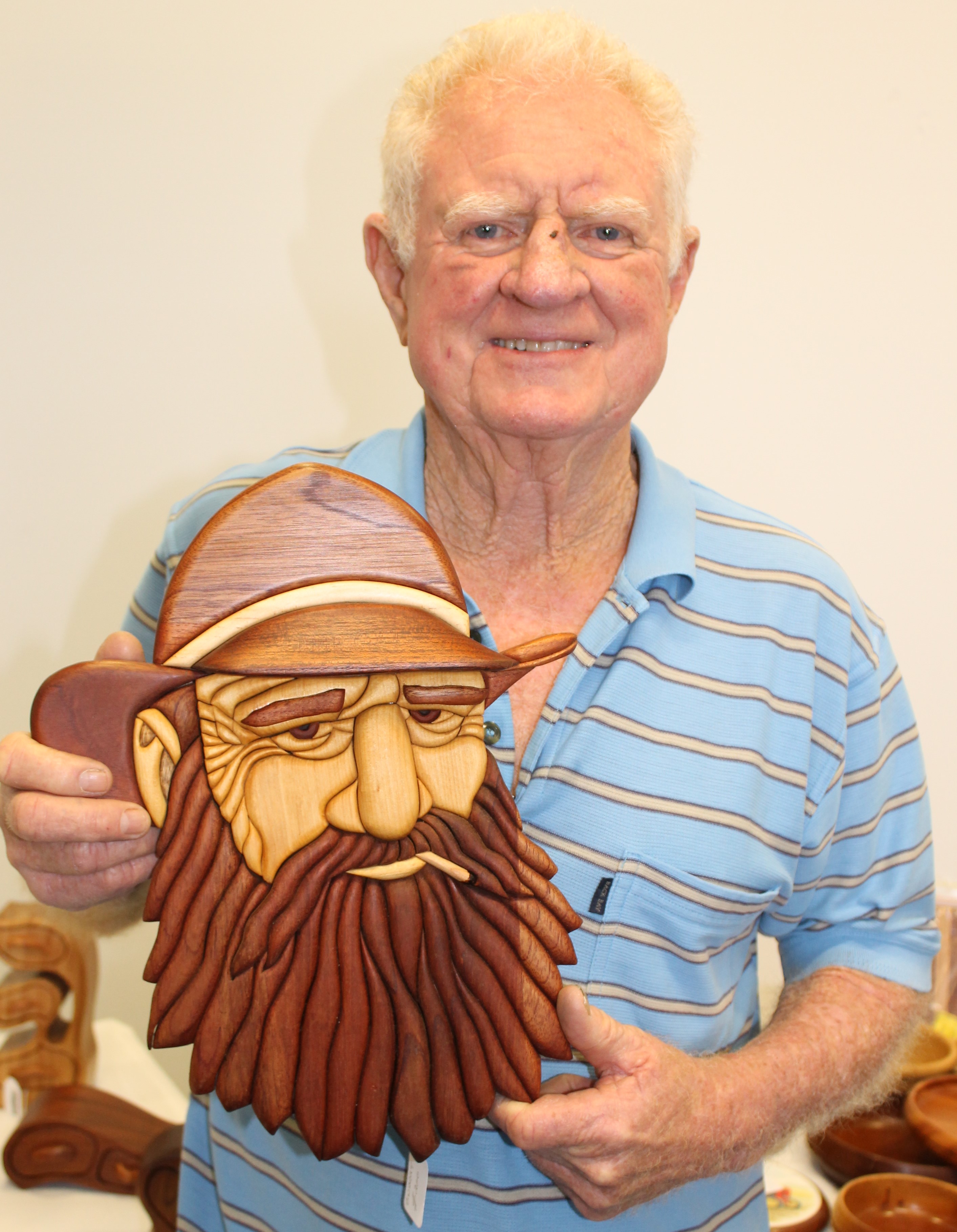 Bill Andrews – Intarsia – Clarence Valley Woodworkers Association